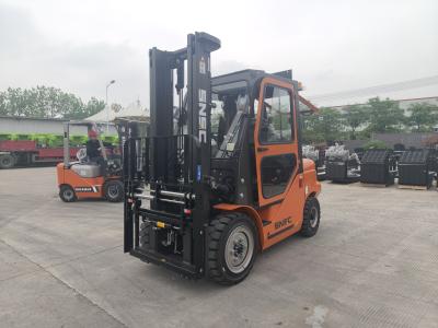 China 3500kg Industrial Diesel Powered Fork Lift Truck- Global Shipping for sale