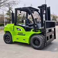 China 6000kg Industrial Diesel Powered Fork Lift Truck- Global Shipping for sale