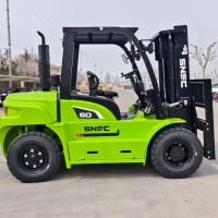 China 6000kg Industrial Diesel Powered Fork Lift Truck- Global Shipping for sale
