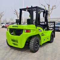 China 6000kg Industrial Diesel Powered Fork Lift Truck- Global Shipping for sale
