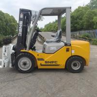 China SNSC 3.5 Ton Diesel Forklift With Side Shift And Fork Positioner for sale