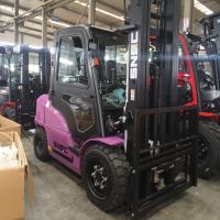 China 3 Ton LPG Gasoline Forklift with Japanese Engine and 4.5m Triplex Mast for sale