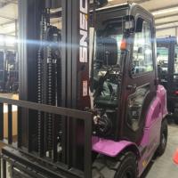 China 3 Ton LPG Gasoline Forklift with Japanese Engine and 4.5m Triplex Mast for sale
