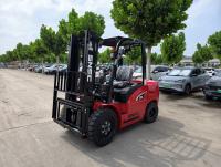 China Industrial 3.5 Ton Diesel Forklift Truck 3500kg With Heavy Duty Structure for sale