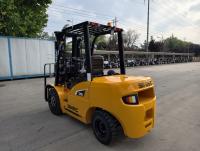China Heavy Load 3.5 Ton Diesel Forklift Truck With Stable Chassis And Mast for sale