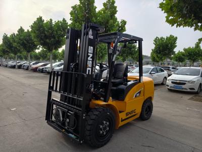 China Stable Lifting 3.5 Ton Diesel Forklift 3500kg With Strong Hydraulic Control for sale