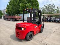 China Heavy Duty 3.5 Ton Diesel Forklift 3500kg With Reinforced Mast And Chassis for sale
