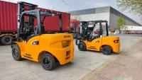 China Reliable Heavy Duty 3500kg Diesel Forklift With Stable Working System for sale
