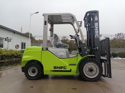 China Industrial Load 3.5 Ton Diesel Forklift Truck With Reinforced Chassis for sale