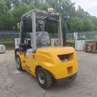China SNSC 3.5 Ton Diesel Forklift Truck with Import Engine and LED Light for Heavy-Duty Industrial Use for sale