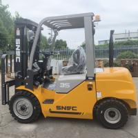 China SNSC 3.5 Ton Diesel Forklift Truck with Import Engine and LED Light for Heavy-Duty Industrial Use for sale