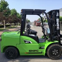 China 4T Diesel Forklift With 3m-6m Lifting Height And 1220mm Forks For Heavy Duty Applications for sale