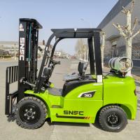 China Heavy Duty 3 Ton Load Capacity LPG Gas Forklift with Japan Shimadzu Hydraulic Pumps and Adjustable Cab for sale