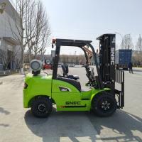 China Heavy Duty 3 Ton Load Capacity LPG Gas Forklift with Japan Shimadzu Hydraulic Pumps and Adjustable Cab for sale