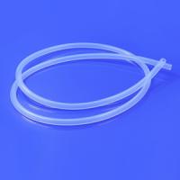 China Durable Light Grey Latex Rubber Tubing High Elasticity / Sterilization for sale
