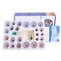 China Plastic Therapy Hijama Cupping Set Big Size Vacuum Suction Tools for sale