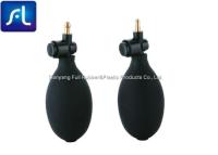 China Latex Rubber Black Blood Pressure Bulb , High Performance Replacement Bulb For Blood Pressure Cuff for sale