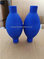 China Durable Black Or Blue Latex  PVC Bulb Pump With Valve For Cervical Vertebra Tractor for sale