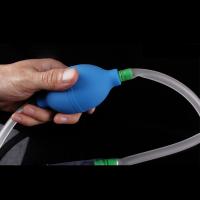 China In-Line Bulb Enema Syringe Enema Bulb Syringe Rubber Bulb Air Pump for sale