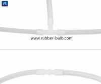 China Aquarium Air Valve Connector White Plastic Inline Tubing, 3-Way T & Straight for sale