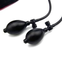 China Latex Rubber Black Blood Pressure Bulb , High Performance Replacement Bulb For Blood Pressure Cuff for sale