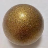 China OEM 15cm 18cm Glitter PVC Gymnastic Ball For Kids for sale