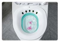 China OEM Female Genitalia Care 2000ml Yoni Steam Sitz Foldable Yoni Seat Bath for sale