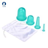China Anti Cellulite Body Massage Silicone Cupping Therapy Set 6.8 5 3.6 1.5cm for sale