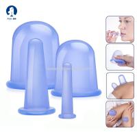 China Anti Cellulite Body Massage Silicone Cupping Therapy Set 6.8 5 3.6 1.5cm for sale