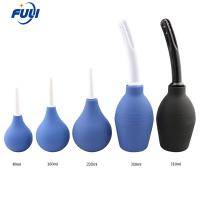 China Anal Douche Enema Bulb Vaginal Douche Enema Cleaner for Women’s or Man’s Health (310ml Black) for sale