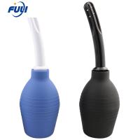 China Anal Douche Enema Bulb Vaginal Douche Enema Cleaner for Women’s or Man’s Health (310ml Black) for sale