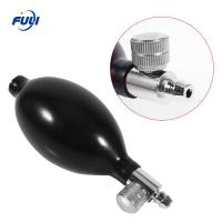 China Latex Rubber Black Blood Pressure Bulb , High Performance Replacement Bulb For Blood Pressure Cuff for sale