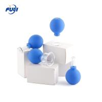 China 4pcs Glass Face Massage Chinese Medical Cupping Set for sale