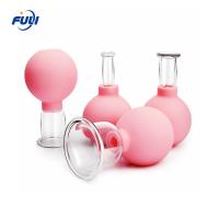 China 4 Pieces Facial Cupping Set - Vacuum Suction Cups, Silicone Cupping Therapy Set, Works For Fine Lines And Wrinkles for sale