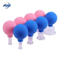 China Chinese medicine massage tool 4 PCS cellulite cups Silicone Cupping cup Vacuum Massage cup for sale