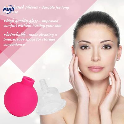 China Chinese medicine massage tool 4 PCS cellulite cups Silicone Cupping cup Vacuum Massage cup for sale