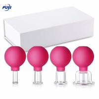 China FULI Face & Body Glass Cupping Therapy Set for Face Cupping Facial for sale