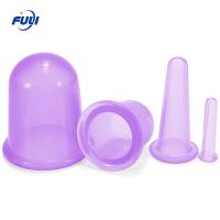 China Amazon Hot Selling Anti Cellulite Vacuum Suction Silicone Cupping Therapy Set Factory Price Body Massage China Supplier for sale