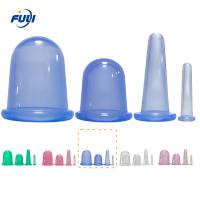 China Amazon Hot Selling Anti Cellulite Vacuum Suction Silicone Cupping Therapy Set Factory Price Body Massage for sale