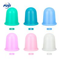 China Amazon Hot Selling Anti Cellulite Vacuum Suction Silicone Cupping Therapy Set Factory Price Body Massage for sale