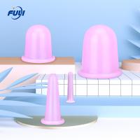 China 6 Colors Family Full Body Neck Back Massage Helper Sillicone Anti Cellulite Massager Vacuum Cans Cupping Cup Chinese for sale