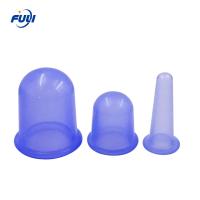 China 4Pcs Silicone Suction Cups Anti Cellulite Body Massage for Face Sucker Vacuum Cupping Cups Therapy Set Massage Jars Face for sale