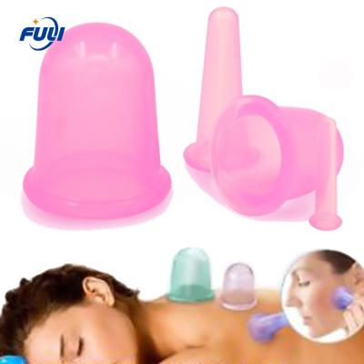 China Anti Cellulite Vacuum Suction Silicone Cupping Therapy Set Factory Price Body Massage for sale