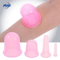 China Anti Cellulite Vacuum Suction Silicone Cupping Therapy Set Factory Price Body Massage for sale