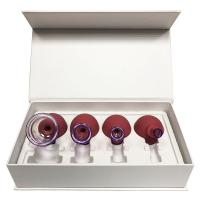 China 4Pcs Facial Vacuum Suction Massage Cups for Fat Reducing Wrinkles Remover for sale
