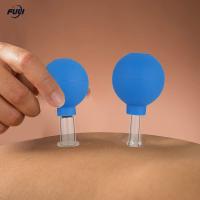 China 4Pcs Rubber Cupping Vacuum Chinese Cupping Therapy Cellulite Therapy Massage Suction Cupping Device for sale