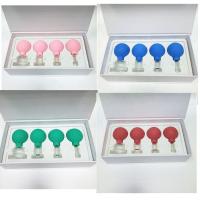 China Chinese medicine massage tool 4 PCS cellulite cups Silicone Cupping cup Vacuum Massage cup for sale