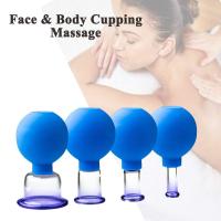 China New Arrival Silicone Cupping Dual Shape Hijama Cupping Body Face Massage Suction Cupping for sale