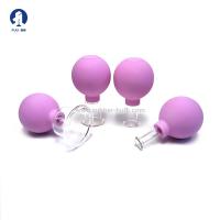 China 4 Pcs Body Massage Helper Skin Care Massage Anti Cellulite Silicone Facial Cupping Sets Suction Cupping for sale