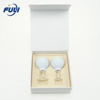 China Oem Color And Logo 4pcs Rubber Face Cupping Massage Set Vacuum Facial Cupping for sale